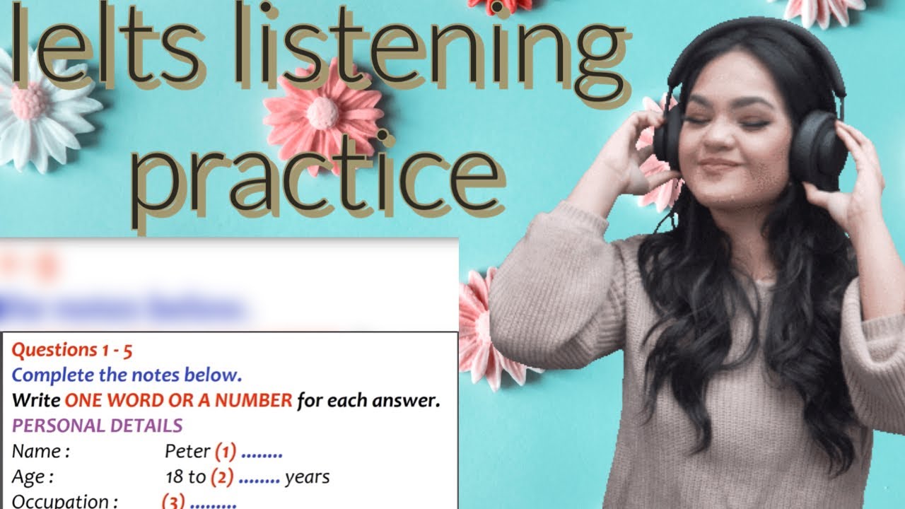 PERSONAL DETAILS || LISTENING PRACTICE TEST IELTS - YouTube