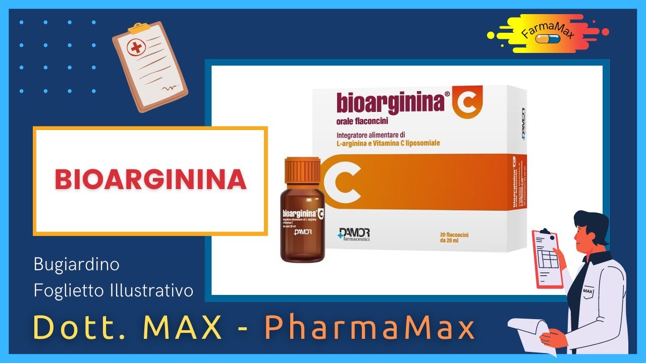 Cos'è il 💊 Farmaco BIOARGININA - Caratteristiche Posologia Interazioni ...