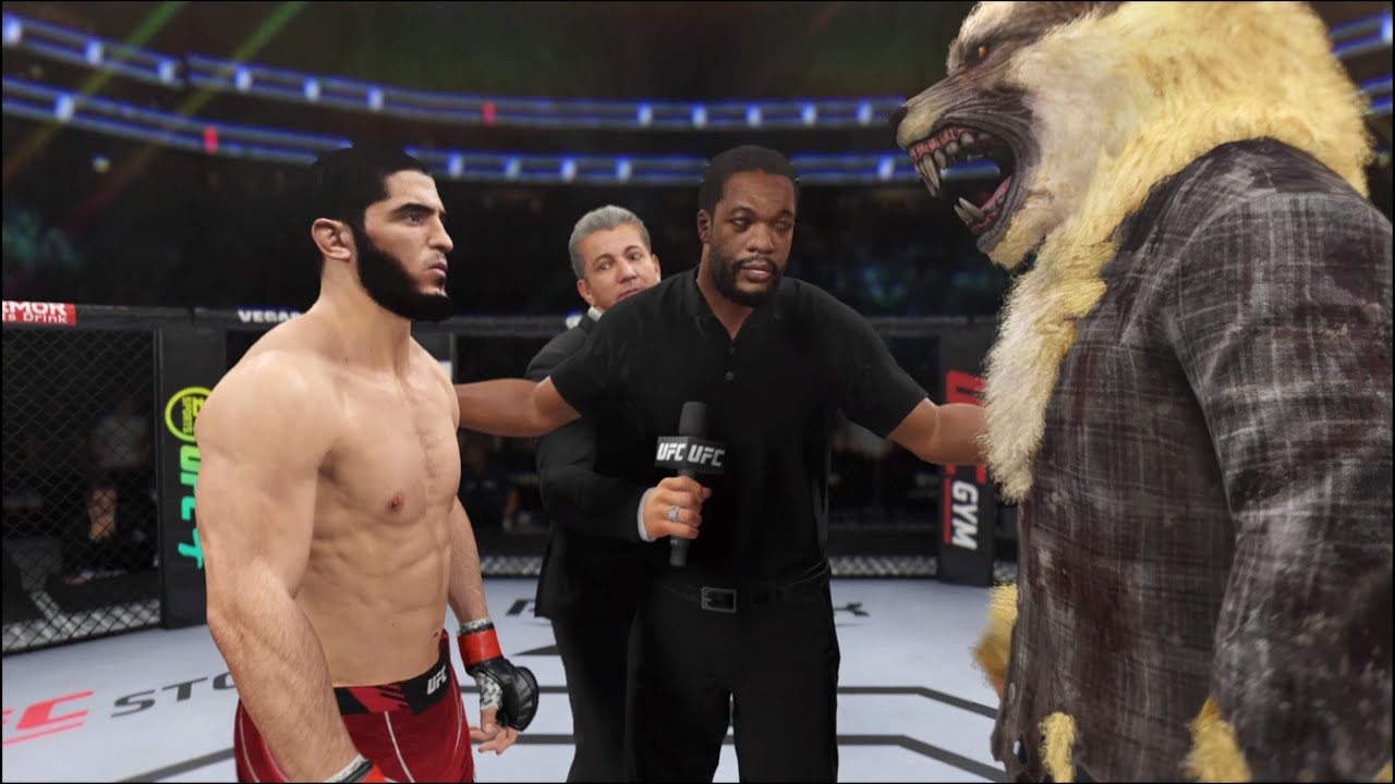 Islam Makhachev vs. Werewolf - EA Sports UFC 4 - Eagle Fights 🦅 - YouTube