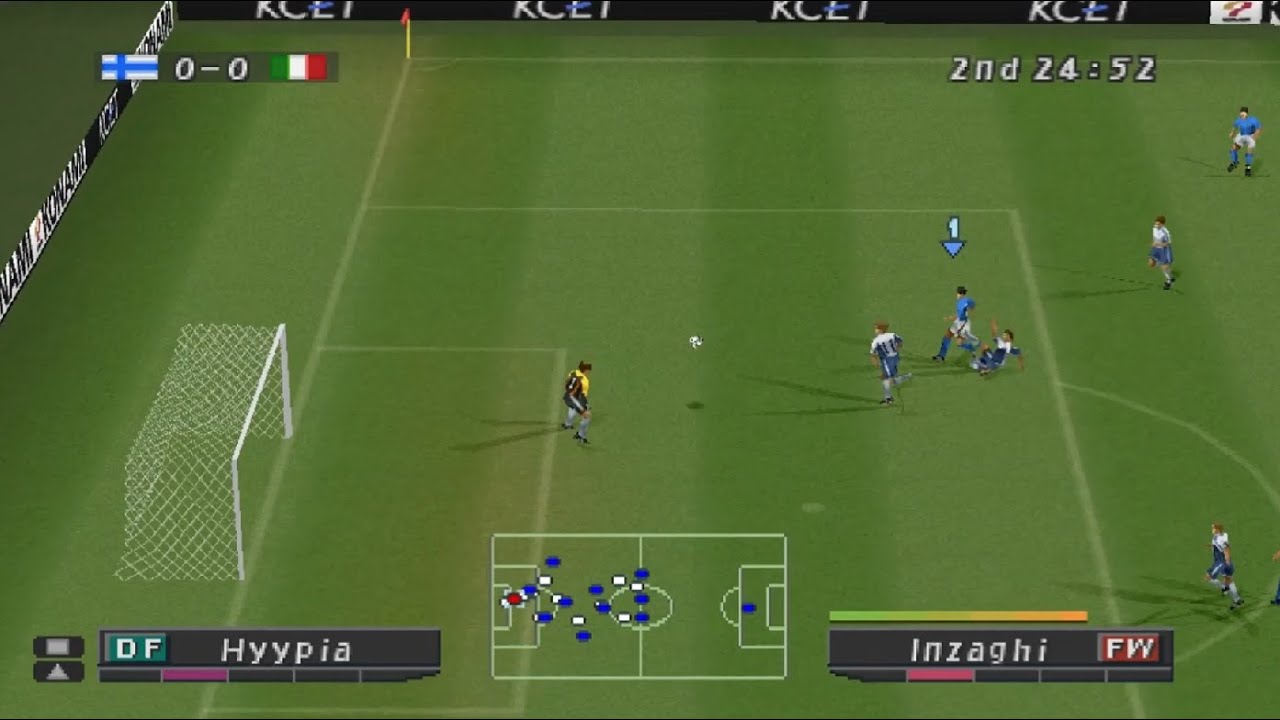 ISS Pro Evolution 2 Gameplay International Cup Mode (PSX) - YouTube