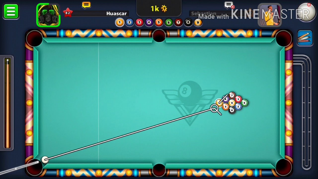 Excelente partida de bola 9 en 8 POOL - YouTube