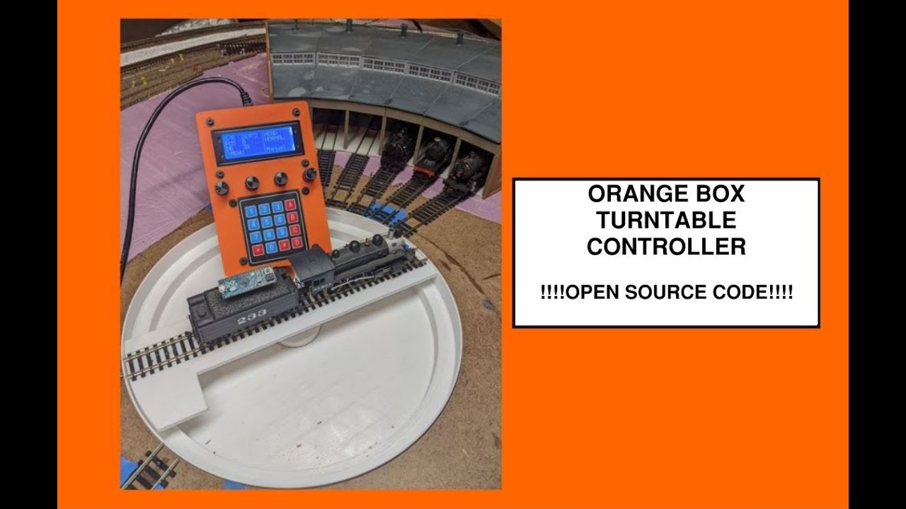 Orange Box Turntable Controller - !Open Source Code! - YouTube