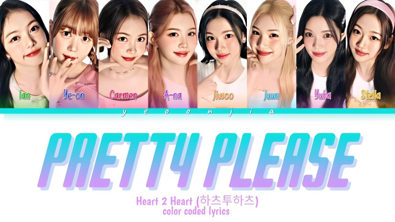 HEARTS 2 HEARTS (하츠투하츠) 'Pretty Please' (color coded lyrics) - YouTube