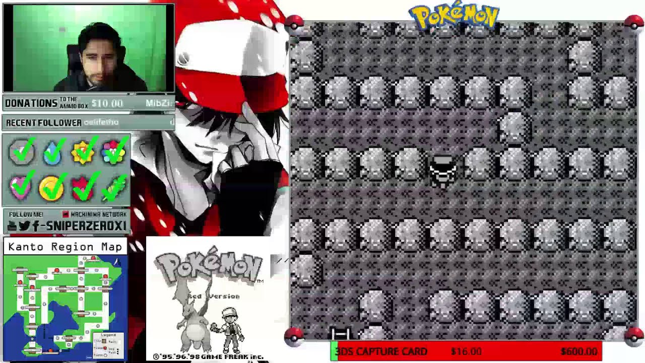 1996 Pokemon Red Playthrough Ep.16 (CATCHING MEWTWO) - YouTube