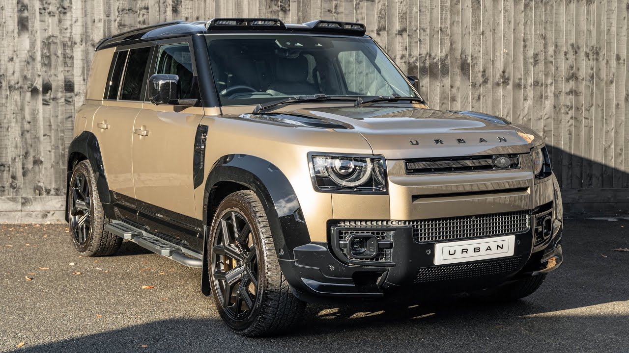 Urban Widetrack Defender 110 Gondwana Stone WX2 Wheels - YouTube