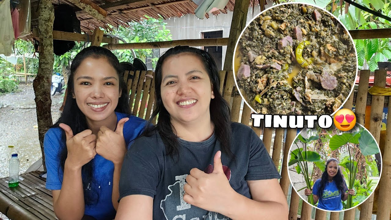 Nagluto kami ng Tinuto with Daing, Sardinas at Laman ng Gabi!😍 - YouTube