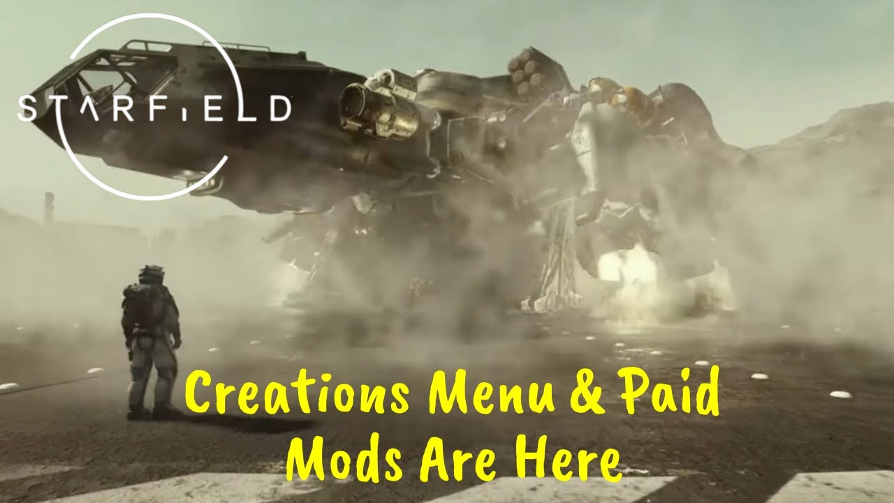 STARFIELD Update 1.12.30 Creations, Paid Mods & More! - YouTube