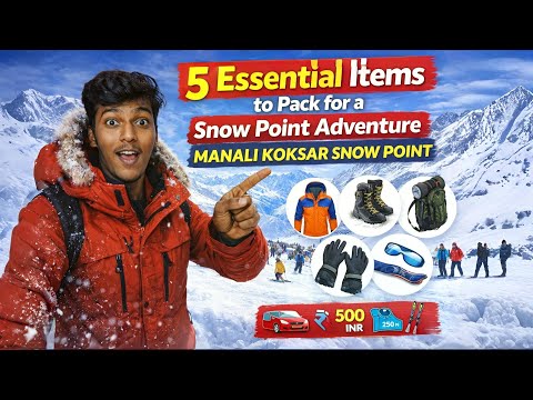 5 Essential Items to Pack for a Snow Point Adventure | Manali Koksar ...