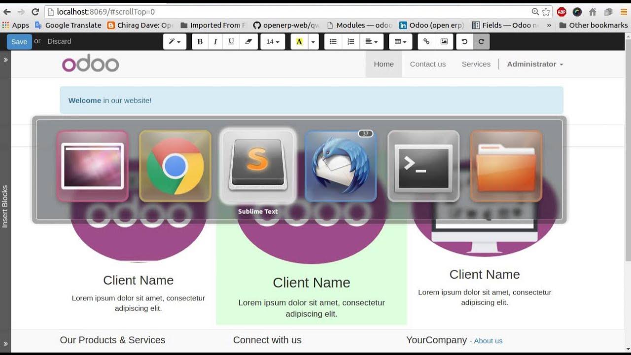 Theme snippet sample - YouTube