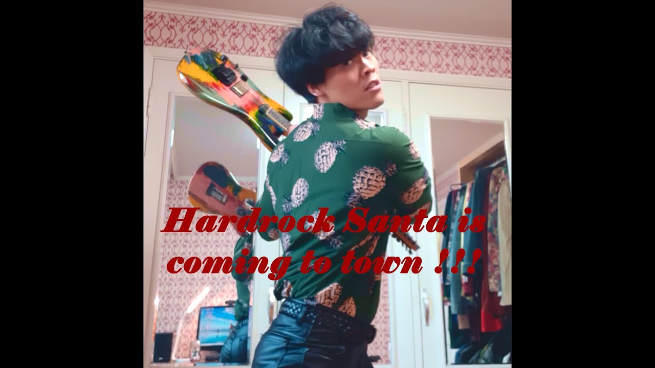 Hard rock Santa Claus is coming to town! - YouTube