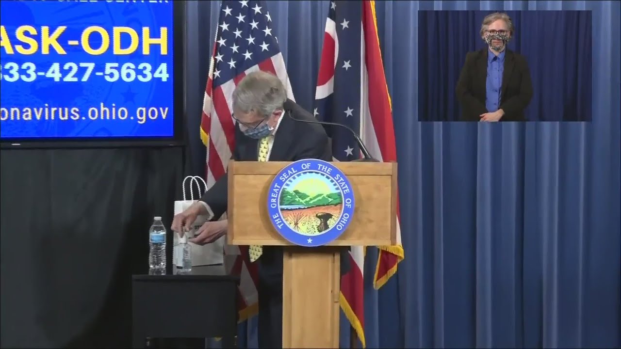 State of Ohio Governor DeWine coronavirus reopening Ohio full press ...