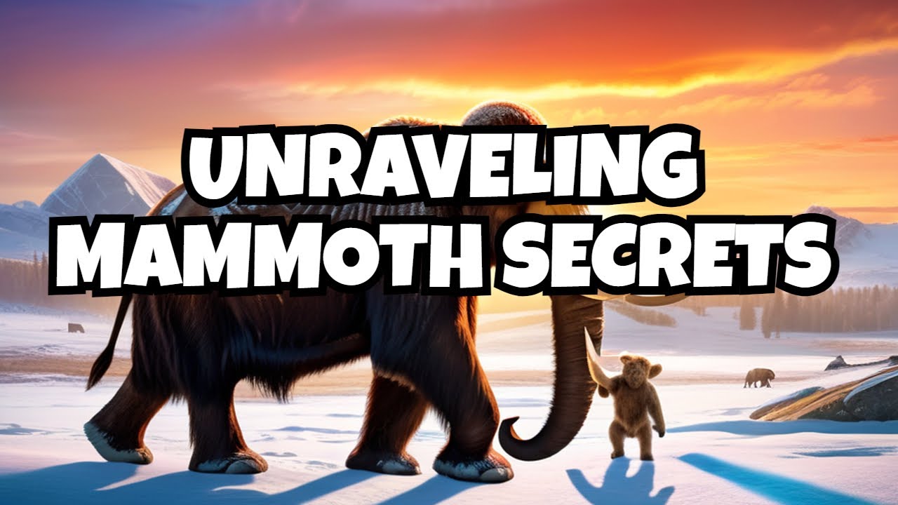 All About Woolly Mammoth's Birth, Life, and Extinction - YouTube