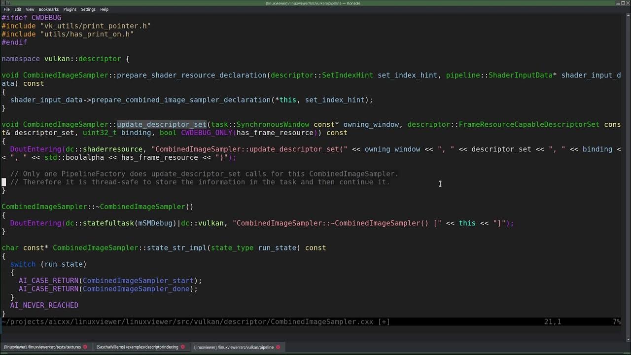 C++ programming: live development of vulkan engine. READ THE DESCRIPTION. Switch to HD if needed ...