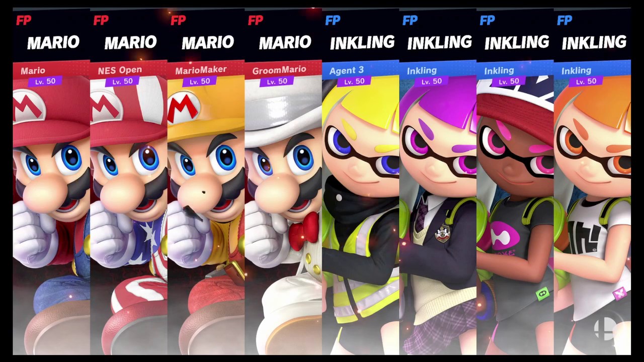 Super Smash Bros Ultimate Amiibo Fights Request #9583 Marios vs ...