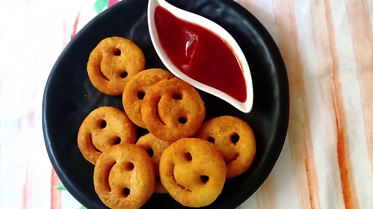 Air fried Potato Smiles | Ready made frozen potato smiles | Yummy AIR ...