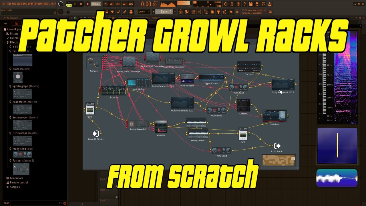 dubstep patcher fat rack in fl studio - YouTube