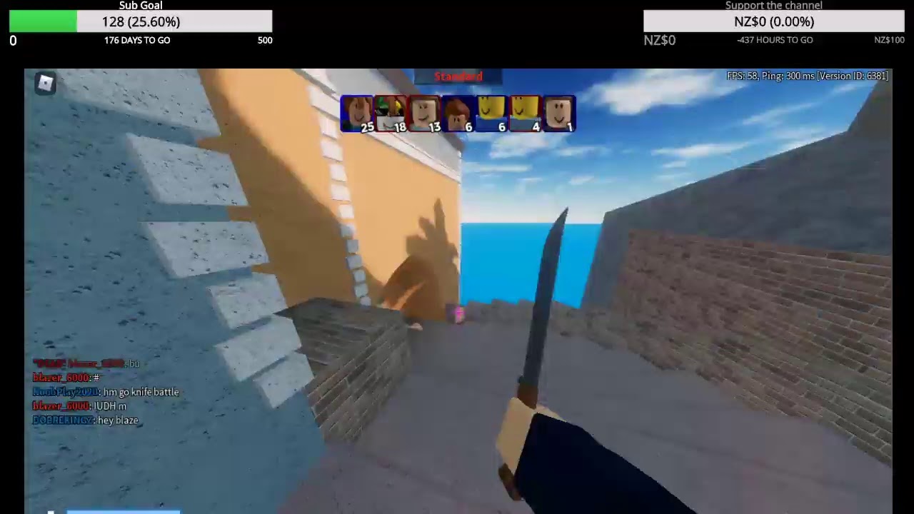 Playing Arsenal Roblox - YouTube