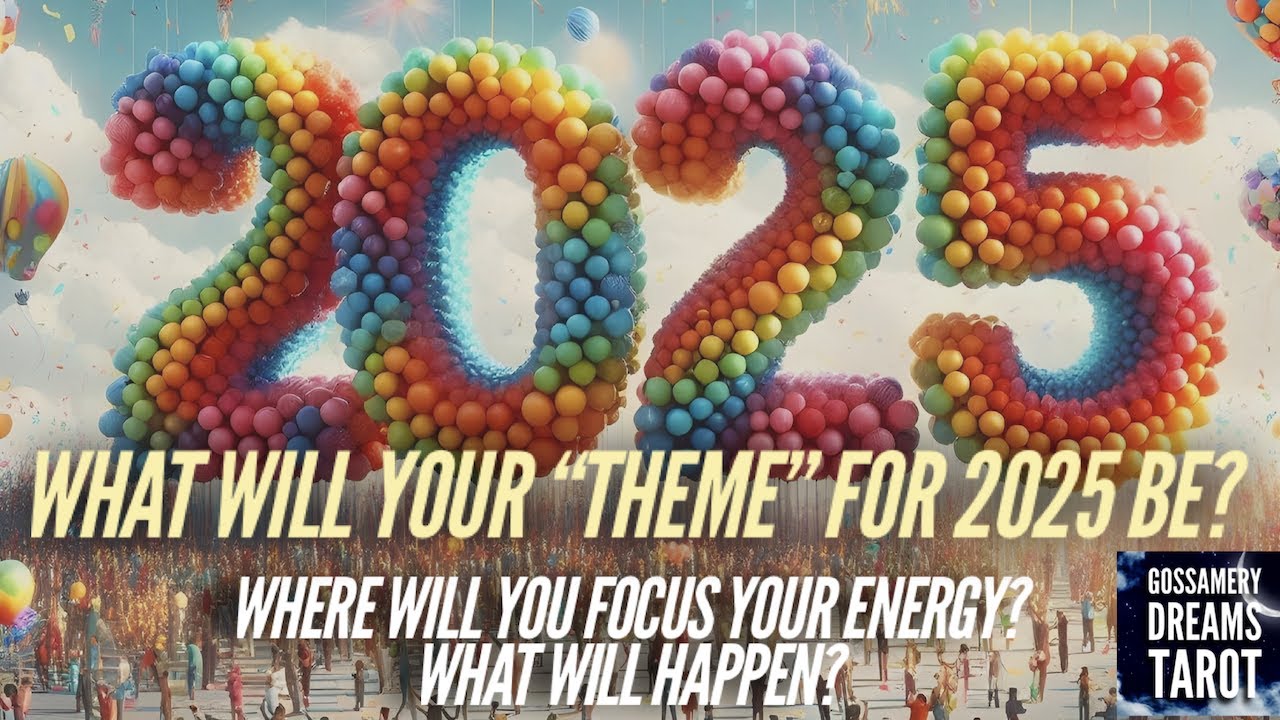 👀WHAT WILL YOUR "THEME" FOR 2025 BE? 🌟 Where will you focus your energy ...