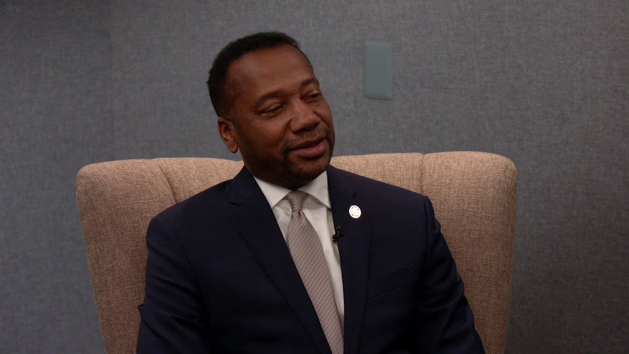 In The Studio (Commissioner Collins interviews Sheriff Berry and Mr ...