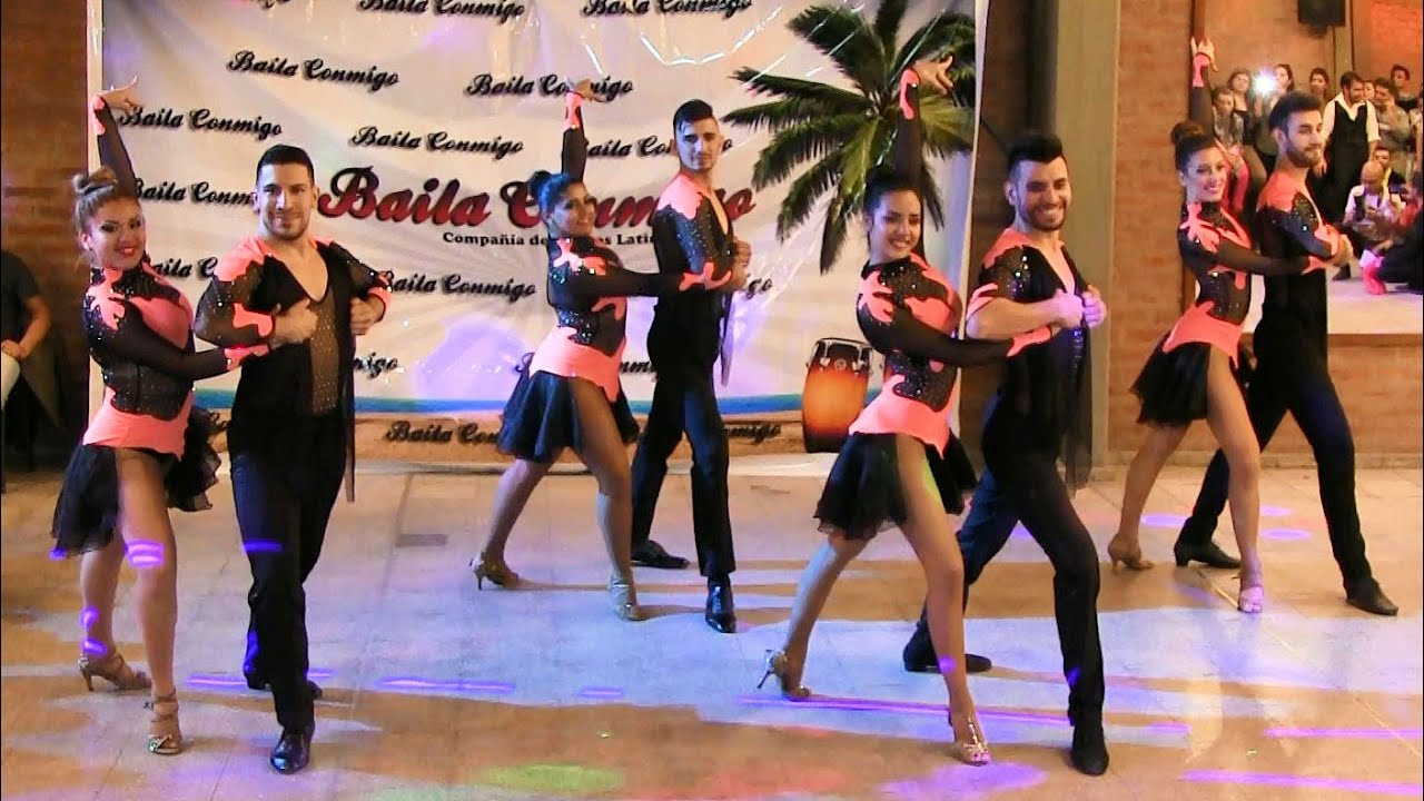 Salsa Grupal ~ Gala de Baila Conmigo 2016 - YouTube