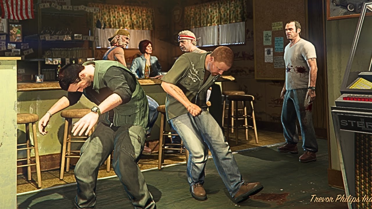 Trevor's First Encounter with the Chinese Gang - GTA 5 Story Mode ...
