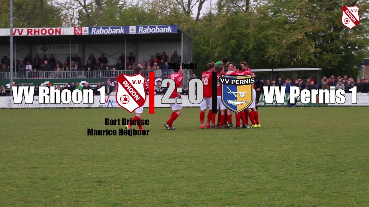vv Rhoon 1 Kampioen seizoen 2016-2017 - YouTube