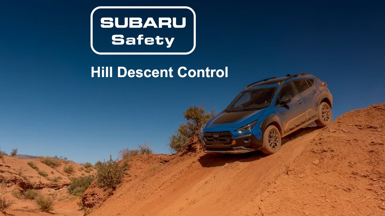 Subaru Safety Features - X MODE with Hill Descent Control - YouTube