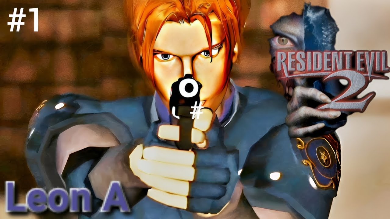 Resident Evil 2 PS1 Leon A #1 Auf zum Revier - YouTube