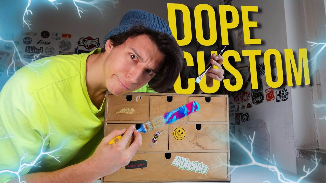 CUSTOMIZING MY CABINET - ft. Frank'o Grosso *SaTiSfYiNg* - YouTube