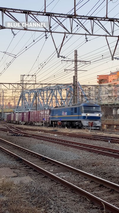 (貨物列車) 2025/02/11 1096レ EF210-360 + コキ24B (名古屋タ〜札幌タ) #Shorts - YouTube
