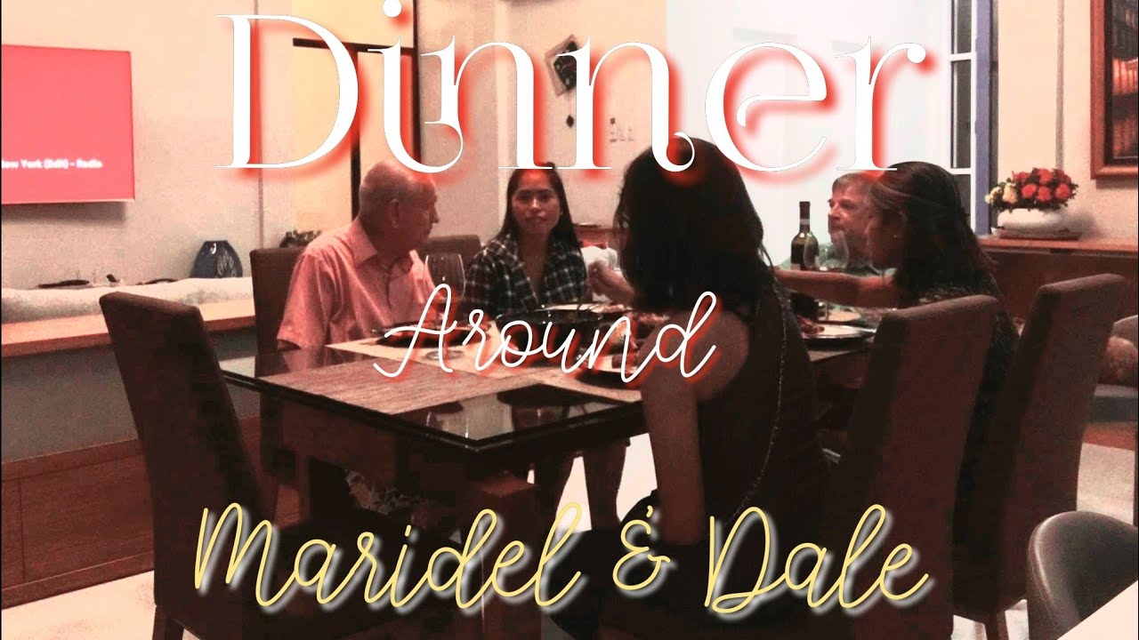 Dinner around Dale and Maridel | Nicol Froude - YouTube