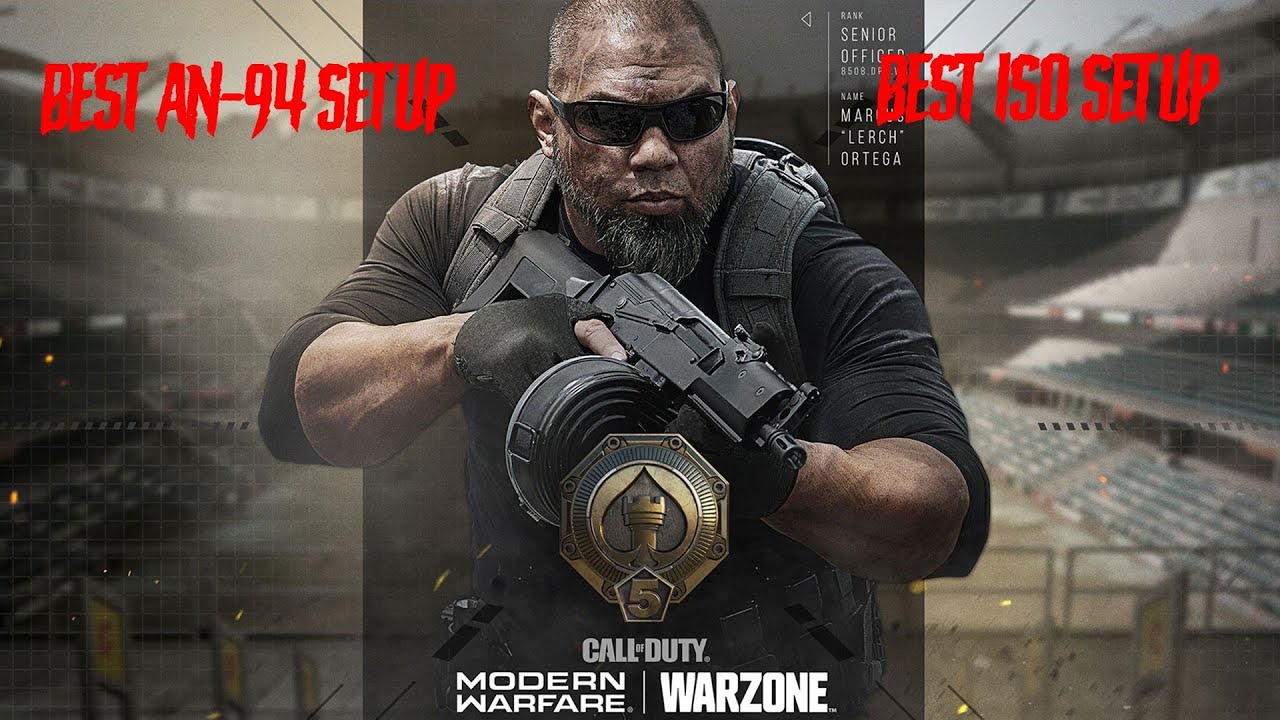 BEST CLASS SETUP FOR AN-94 AND ISO ON WARZONE! MW SEASON 5 - YouTube