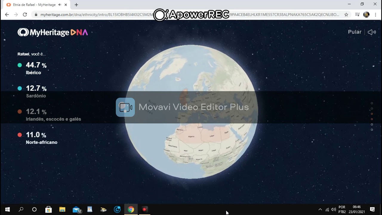 DNA Test Results of Brazilian from Rio de Janeiro [My Heritage] [Me ...