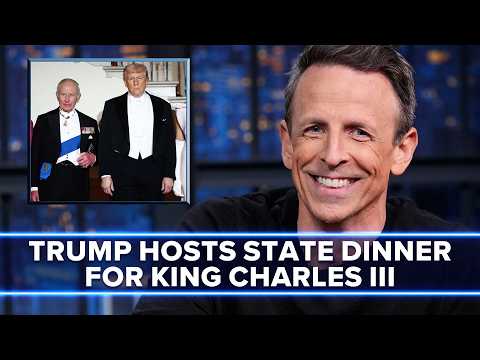 Trump Hosts State Dinner for King Charles III