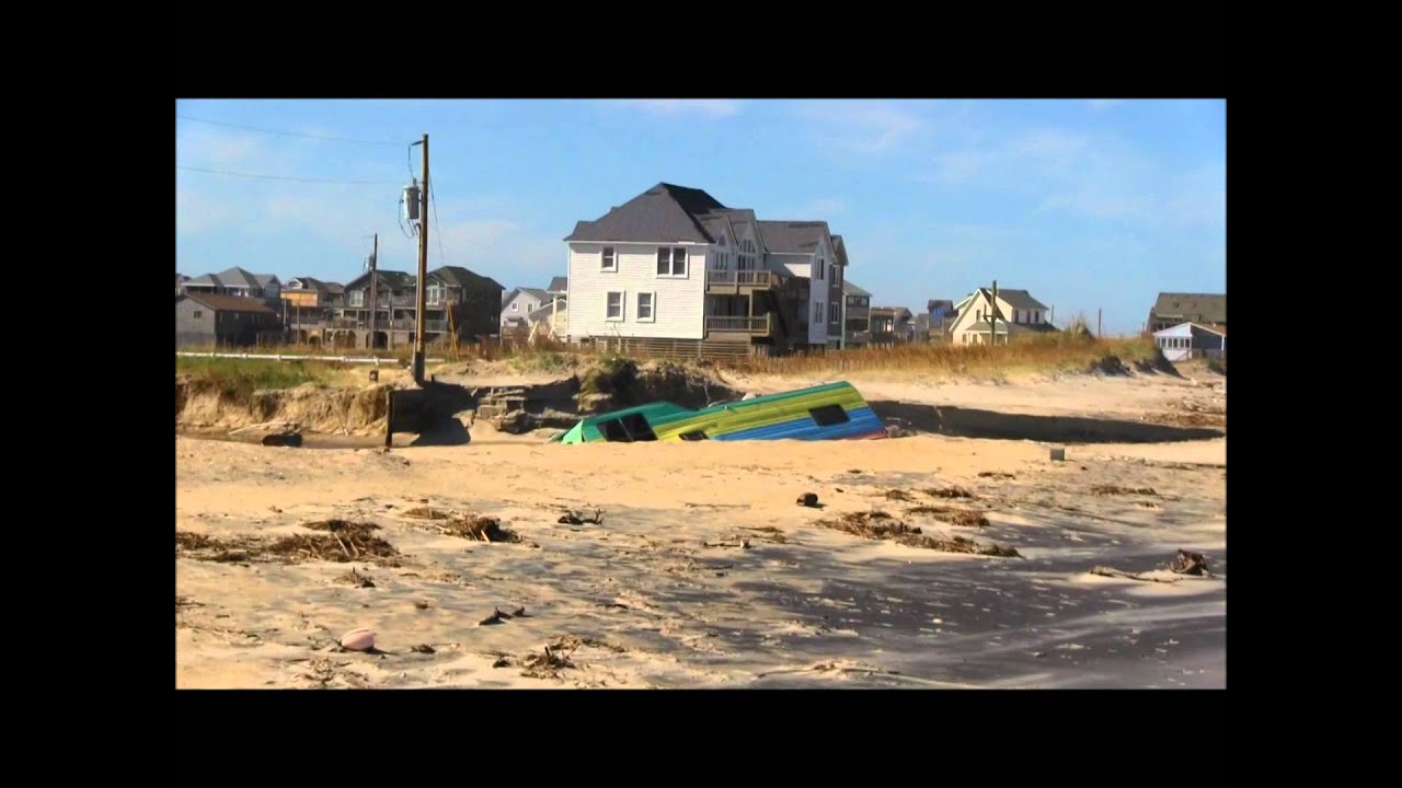 Irene Damage - Rodanthe Ferry & Military Presence - 3pm - 8.31.11 - YouTube