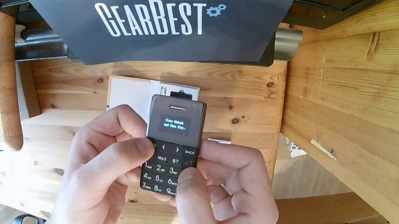 AIEK Q5 Card Phone - YouTube