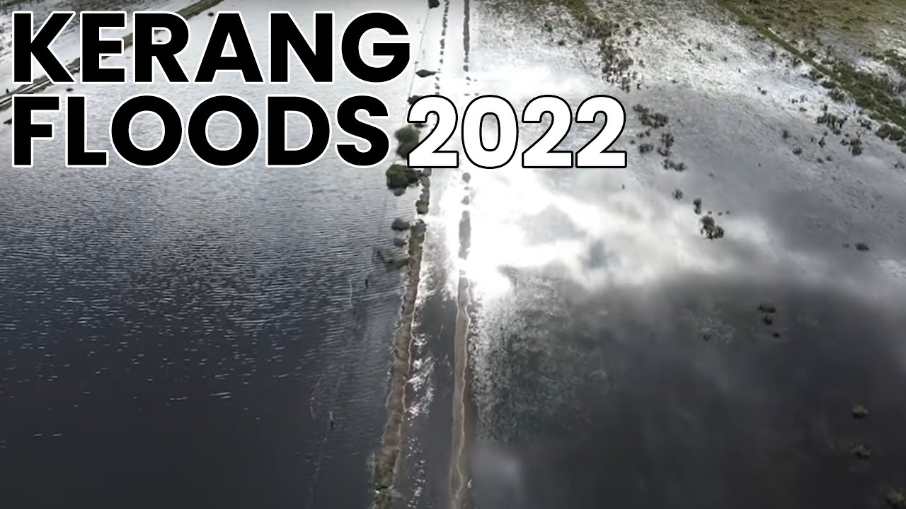 Kerang Floods 2022 - Drone over Sheepwash Creek, Reedy Lake & Pratt Rd ...