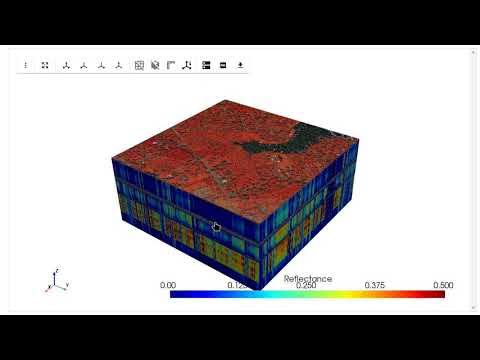 Visualizing hyperspectral data in 3D with HyperCoast - YouTube