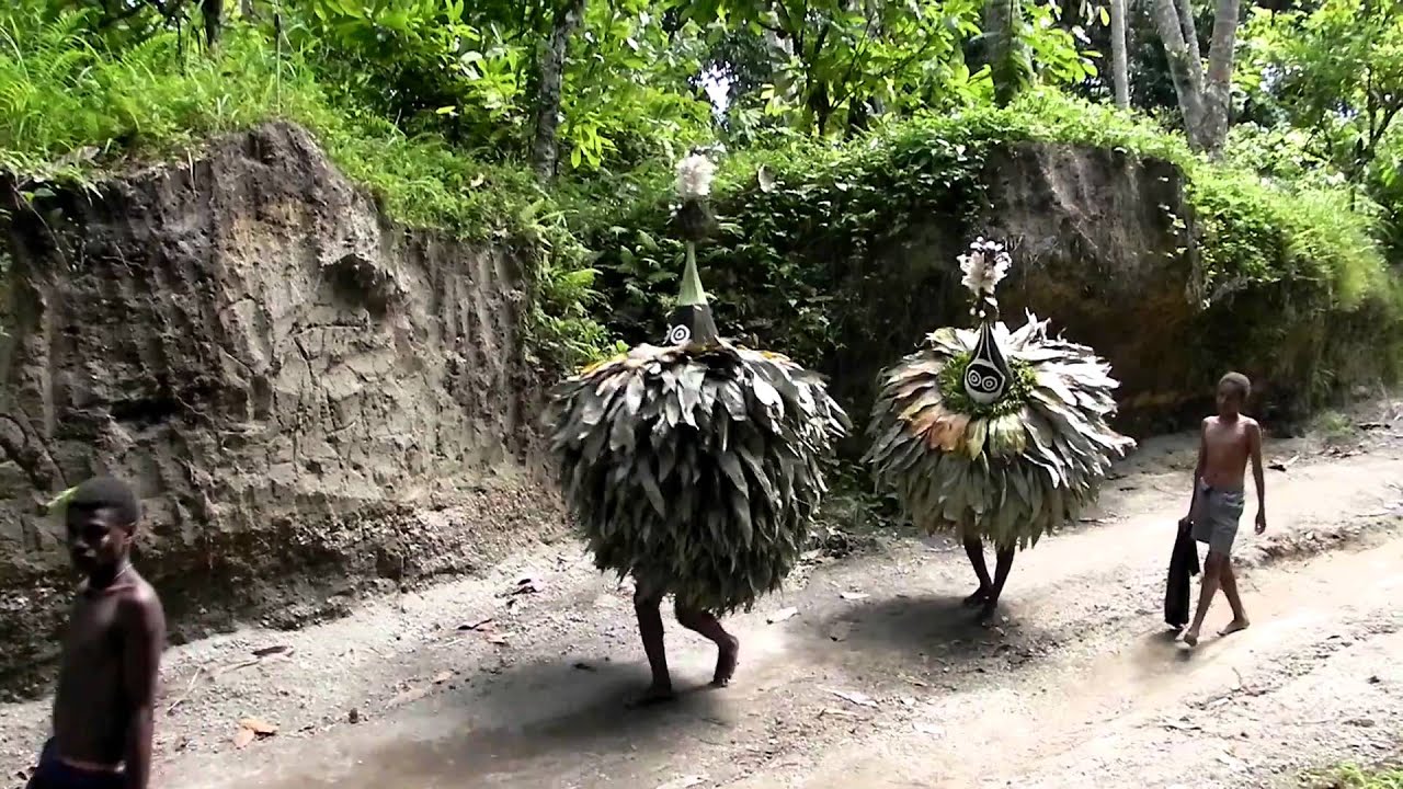 Tubuan near Rabaul - YouTube