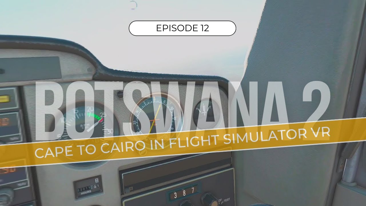 MSFS VR Cape to Cairo Cessna 152 Ep. 12: First ADF Navigation - YouTube