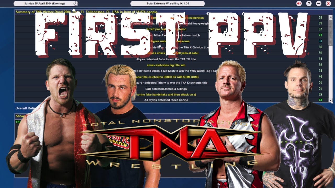 TEW Series - WWE vs. TNA 2004 - Episode 3: TNA's 1st PPV Victory Road ...