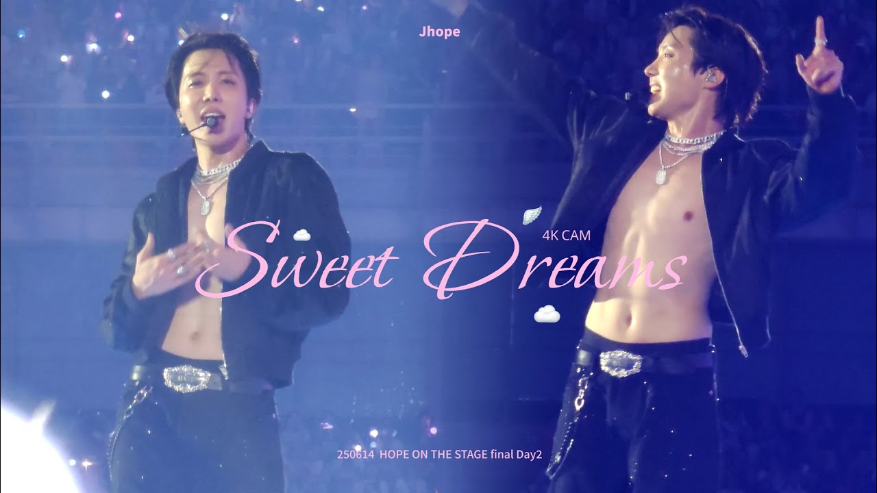 j-hope 'Sweet Dreams' 4K Stage CAM - HOPE ON THE STAGE ' FINAL Day2 ...