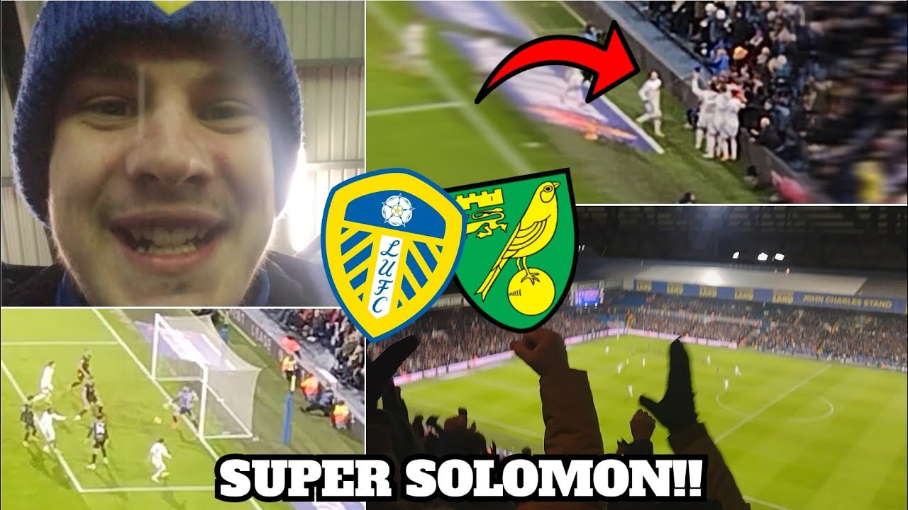 SOLOMON SHINES AS LEEDS RETURN TO THE TOP | Leeds vs Norwich - YouTube