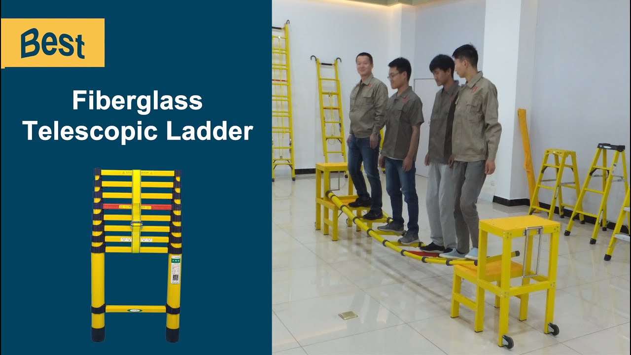 Best FRP/Fibreglass Telescopic Ladder - YouTube