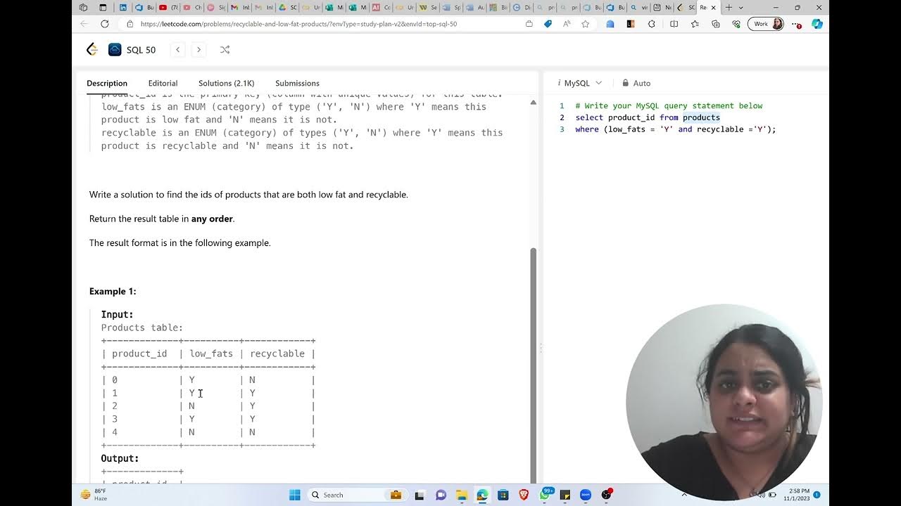100 Days of SQL | Day-1 Basic Select with Where | Muskan- TheDataNaari - YouTube