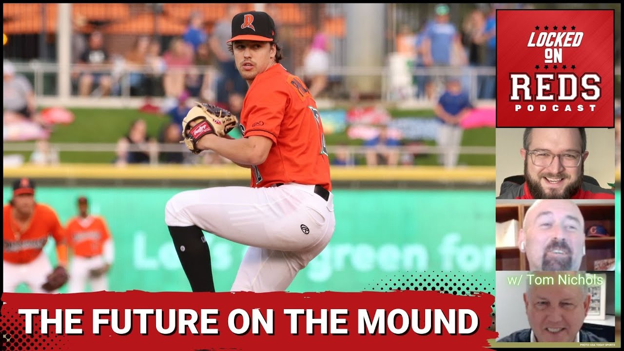 The Cincinnati Reds pitching future is led by Connor Phillips - YouTube