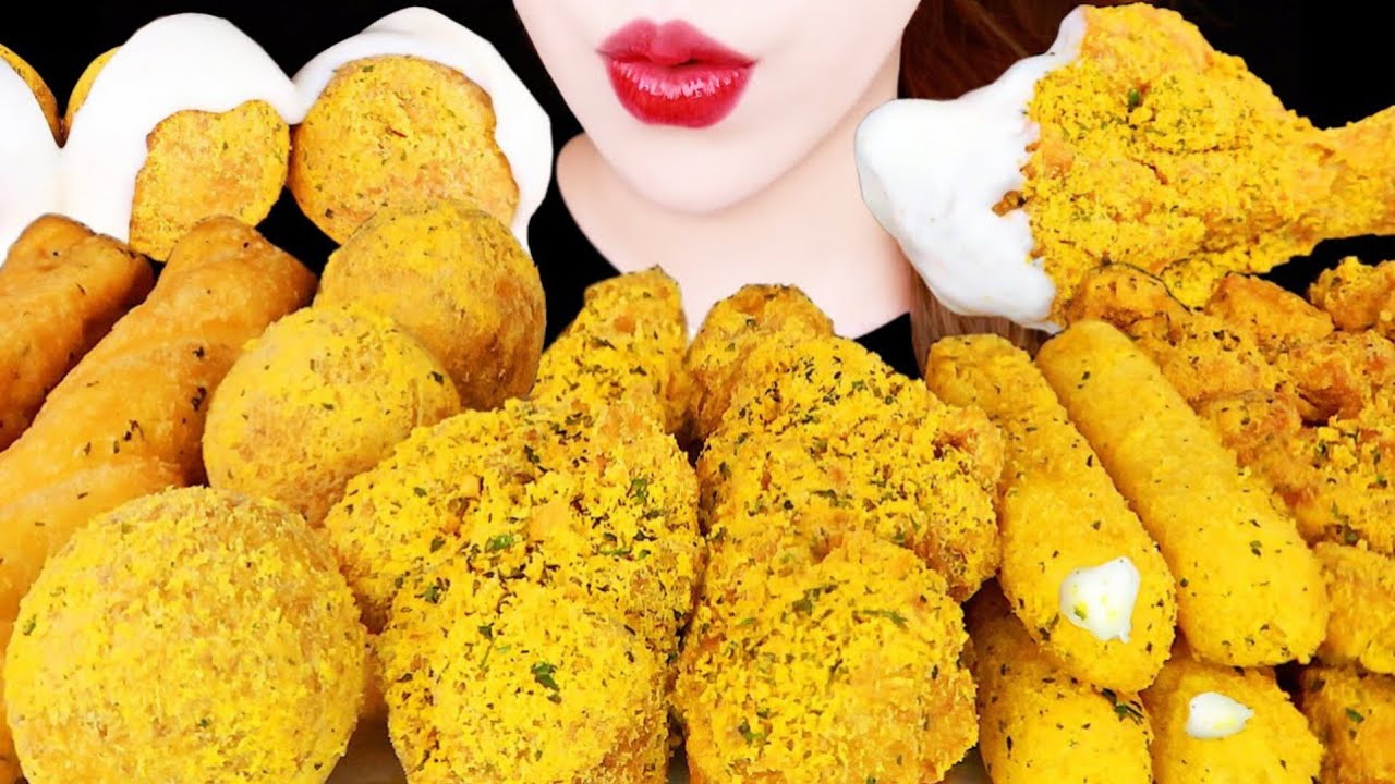 BBURINKLE CHICKEN, CHEESE BALLS, CHEESE STICKS 뿌링클 치킨, 치즈볼, 치즈스틱 ...