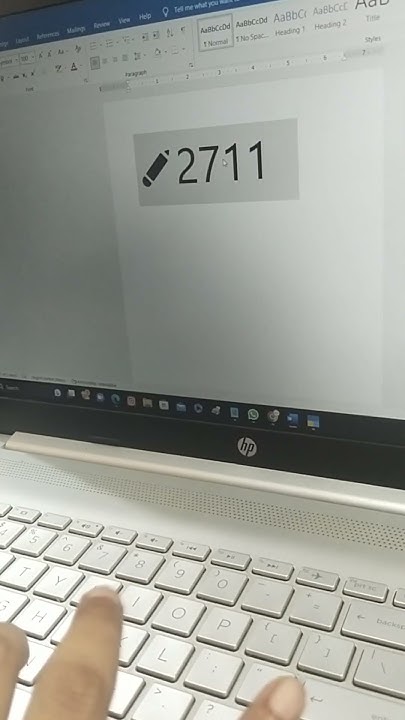 TRENDING TRICK TO CREAT SYMBOL IN MS WORD - YouTube