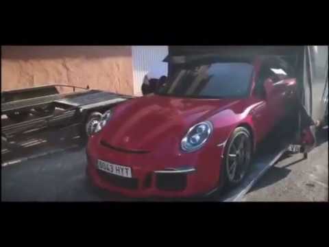 Full wrap Porsche 991 GT3 in Red Carmine for ALWRAP