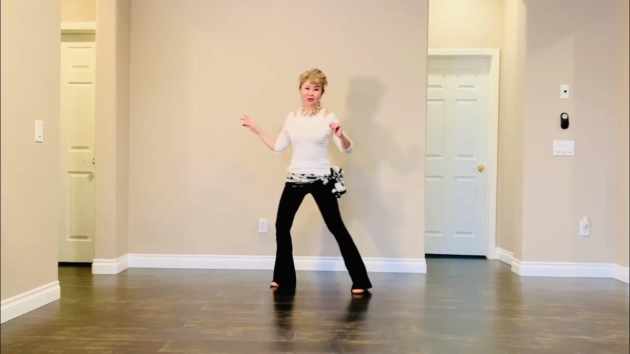 Cher Believe - line dance, improver, demo & tutorial - YouTube